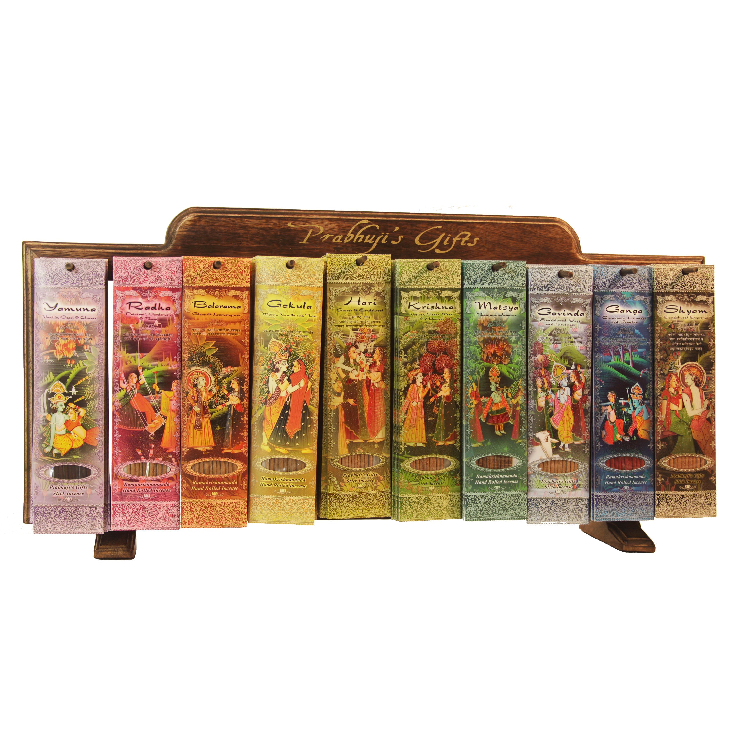 Wholesale Opening Bundle - Incense - Display Rack with 10 Fragrance Va ...