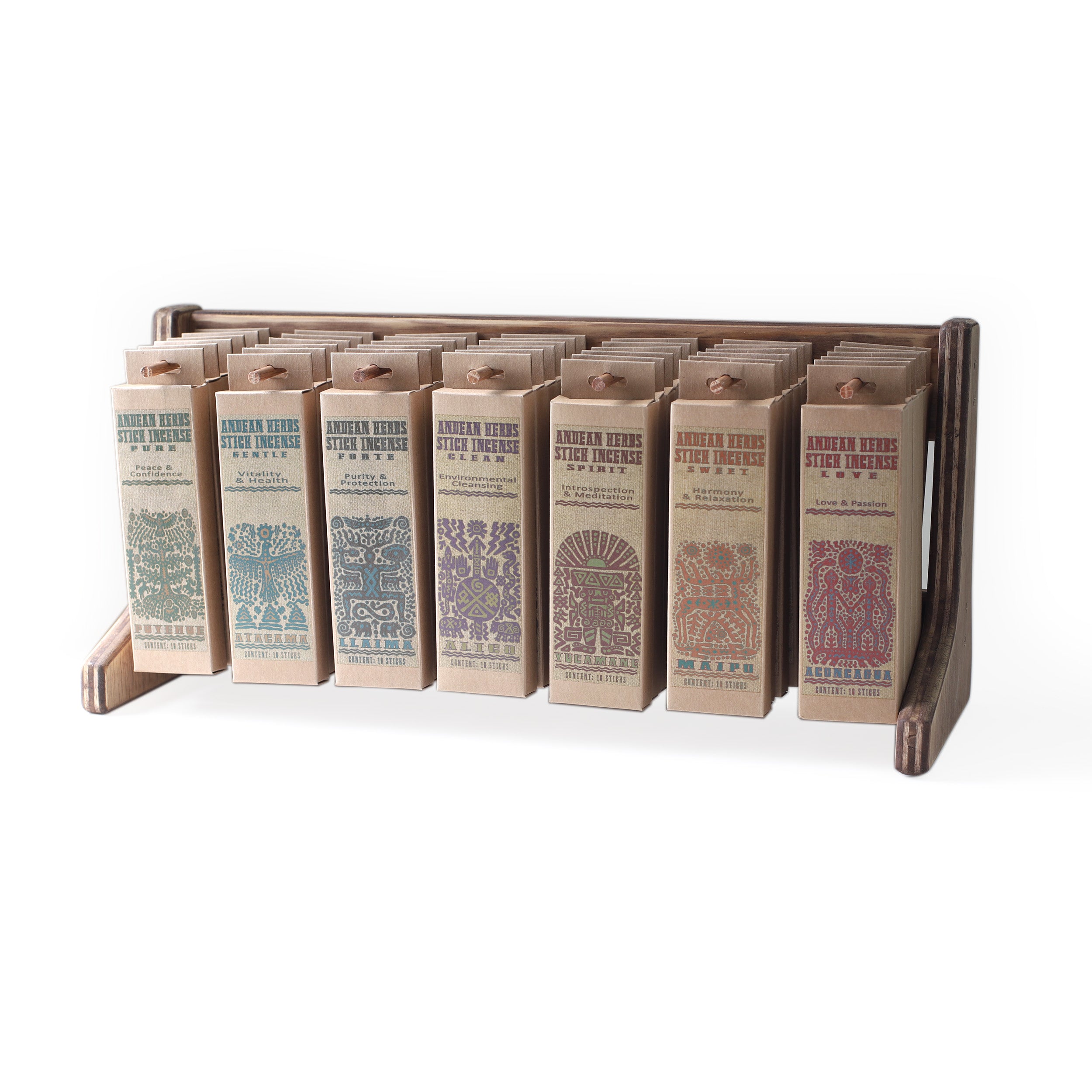 Wholesale Opening Bundle - Smudging Incense - Display Rack with Andean ...